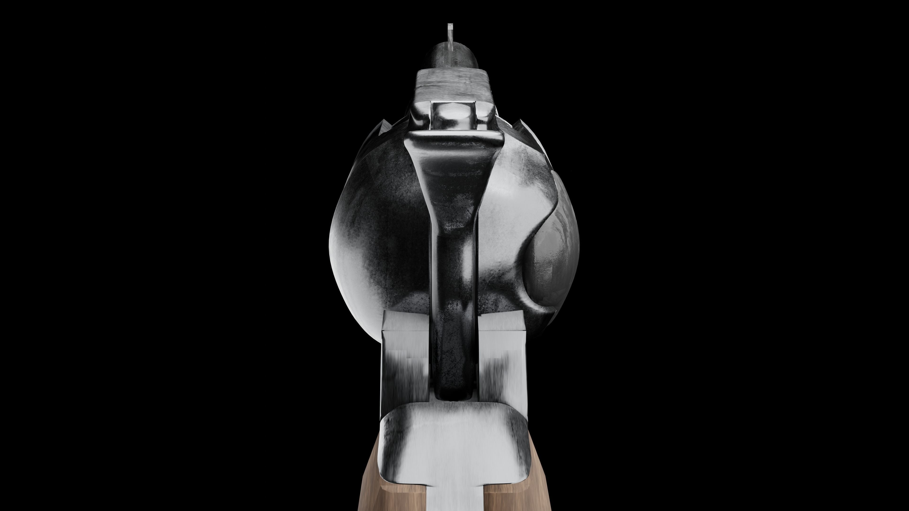 3D model Revolver VR / AR / low-poly | CGTrader