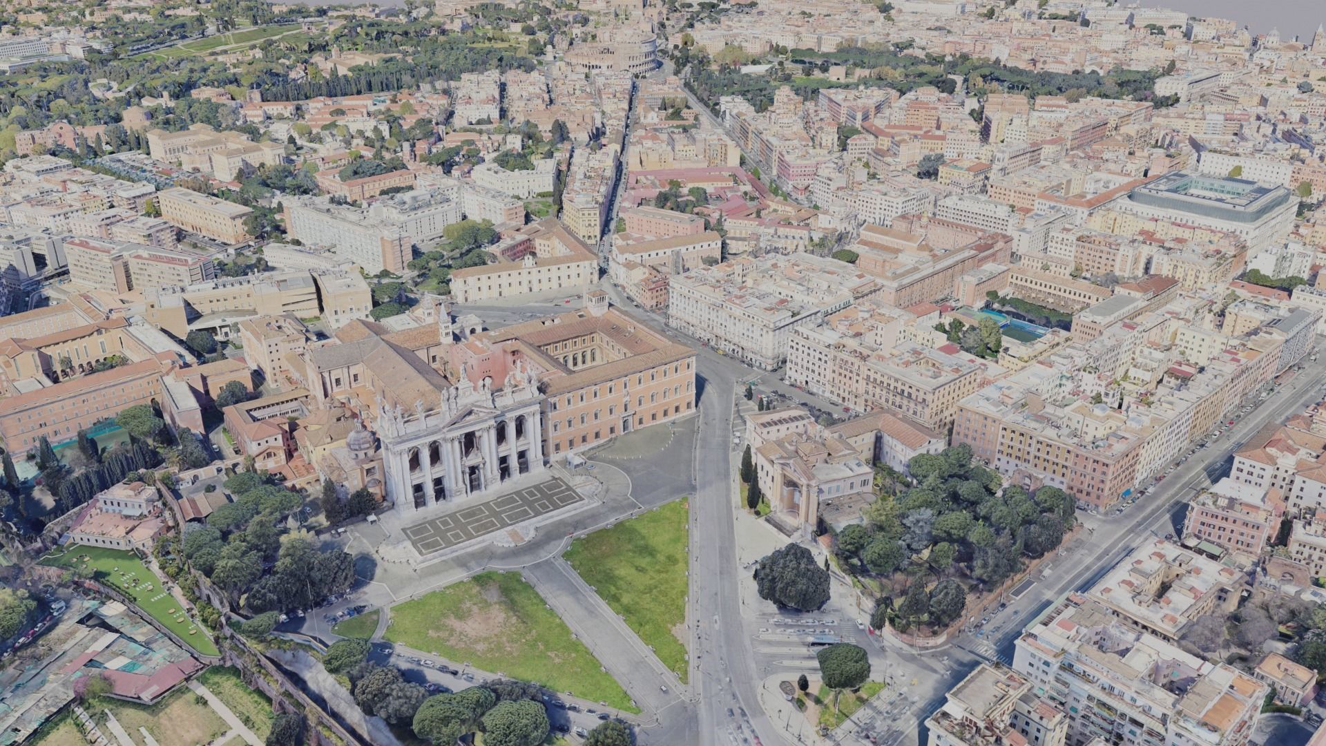 Roma City and Colosseum Realistic 3D model | CGTrader