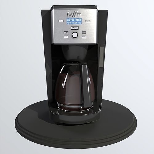 3D model Coffee Maker VR / AR / low-poly | CGTrader