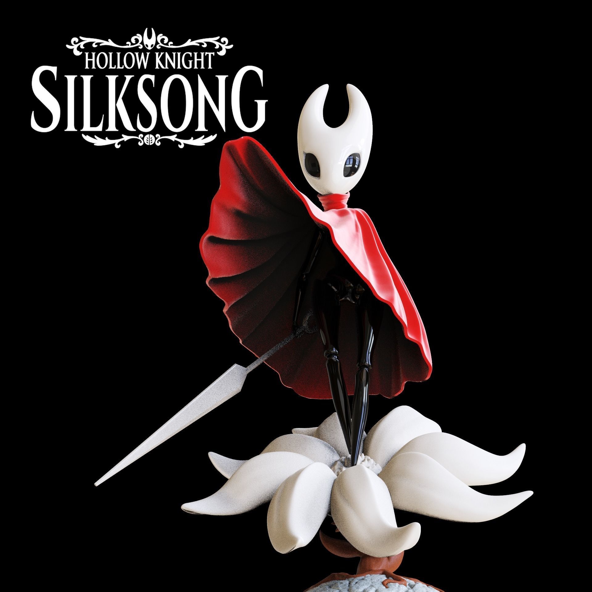 Hornet - Hollow Knight Silksong 3D model 3D printable | CGTrader