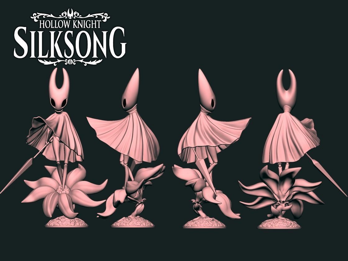 Hornet - Hollow Knight Silksong 3D model 3D printable | CGTrader