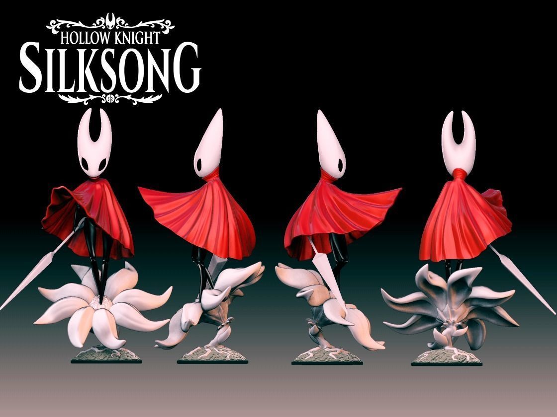 Hornet - Hollow Knight Silksong 3D model 3D printable | CGTrader