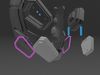 3d Files- Miles Prowler Mask and Collar 3D model | CGTrader