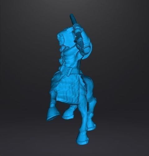 CENTAUR BARBARIAN SPEAR MINIATURE MODEL FOR FANTASY GAMES DND 3D model ...