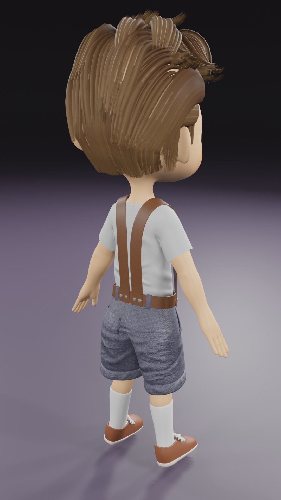 cartoonboy free VR / AR / low-poly 3D model rigged | CGTrader