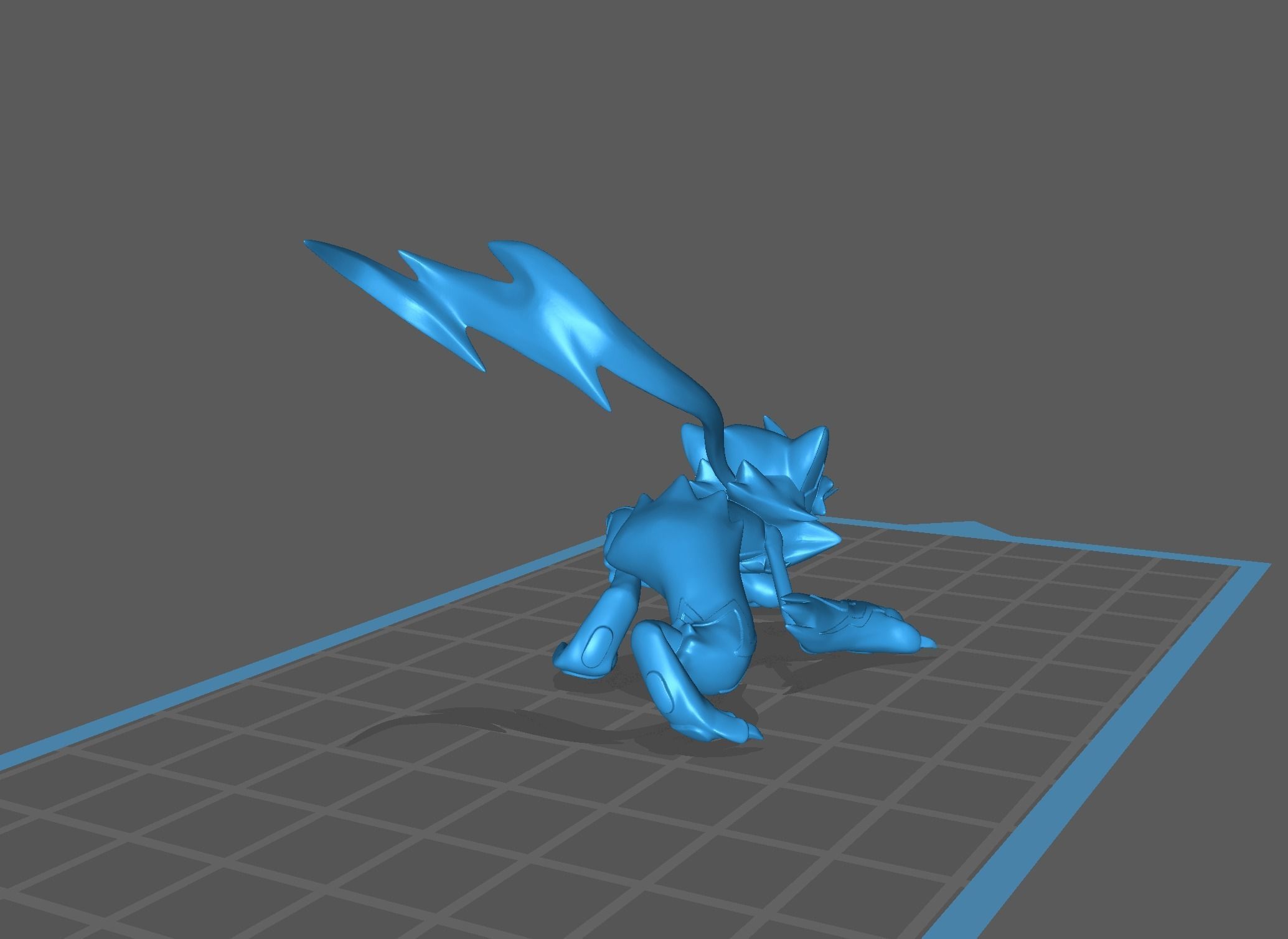 Zeraora pokemon 3D print model 3D model 3D printable | CGTrader