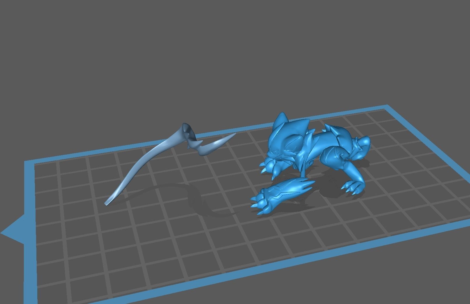 Zeraora pokemon 3D print model 3D model 3D printable | CGTrader