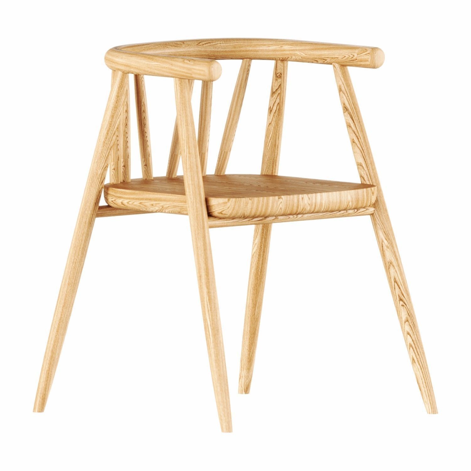 Oaki Kinder Chair 3D model | CGTrader