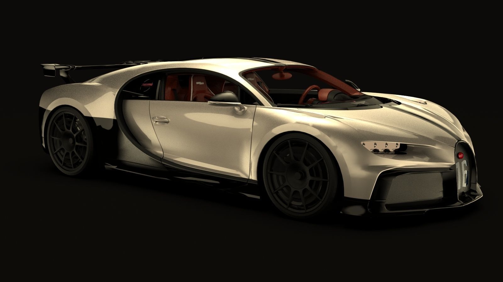 Bugatti Chiron Pur Sport 2020 3D model 3D model | CGTrader