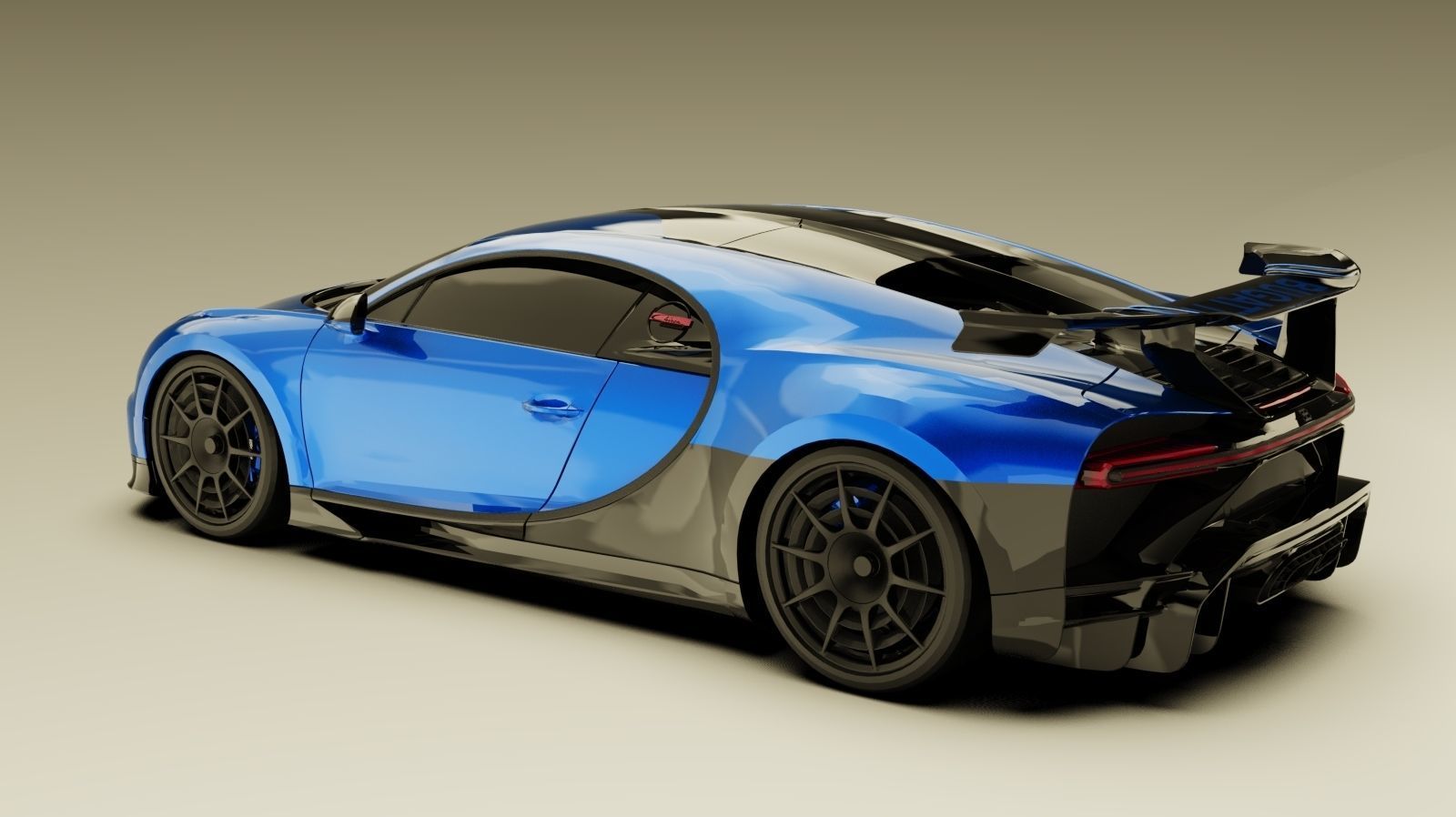 Bugatti Chiron Pur Sport 2020 3D model 3D model | CGTrader