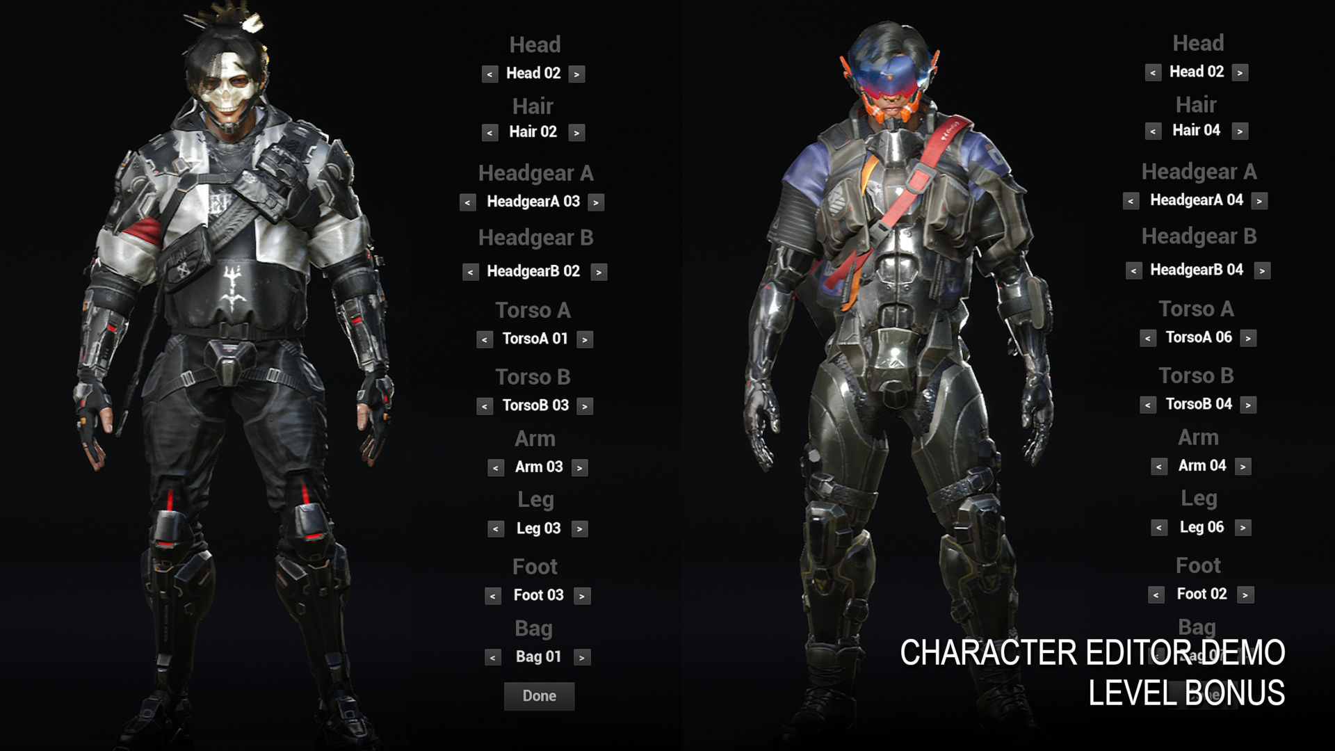 3D model Hero Modular SciFi Character Pack VR / AR / low-poly | CGTrader