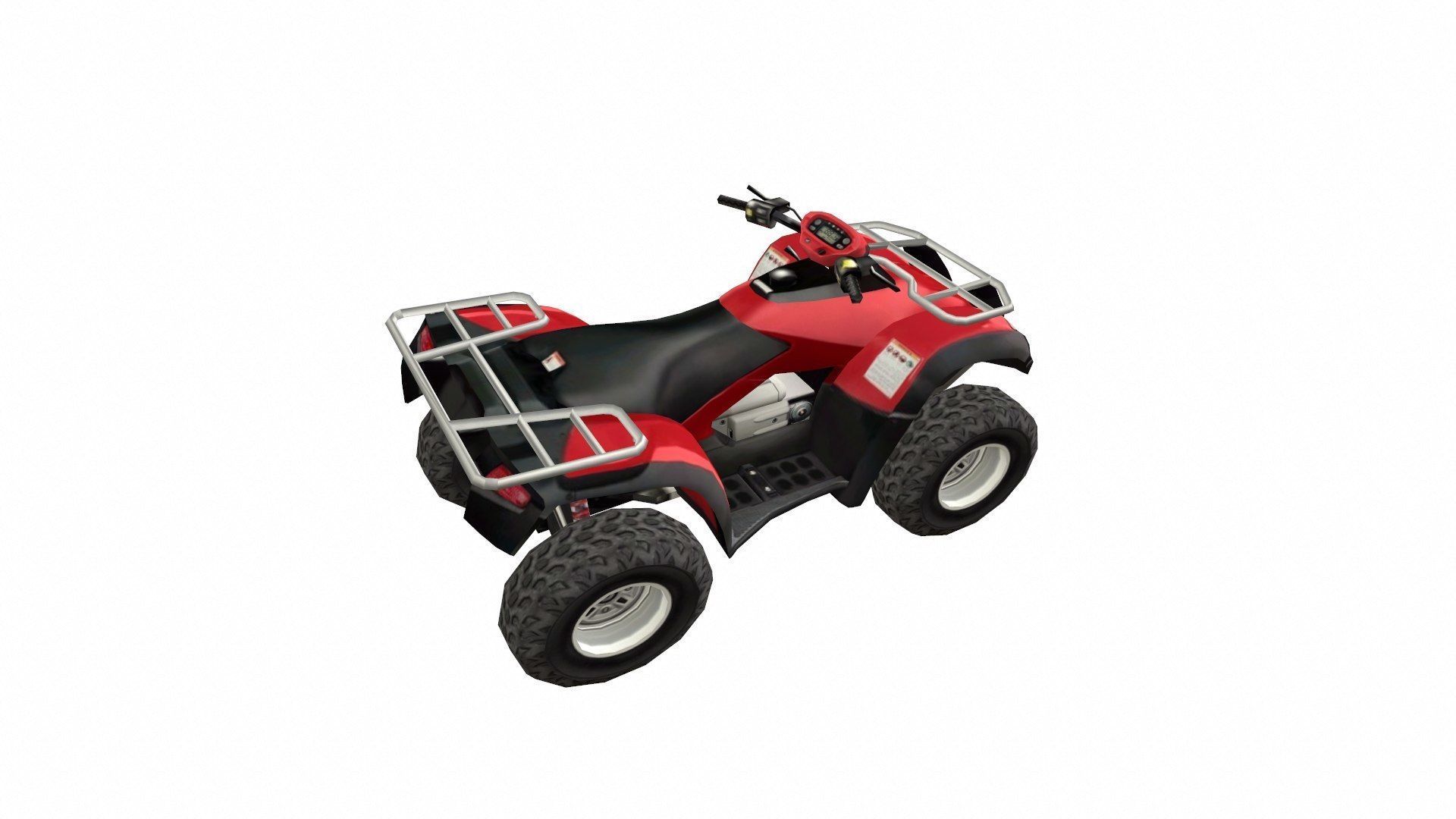 ATV Motorcycle free VR / AR / low-poly 3D model | CGTrader