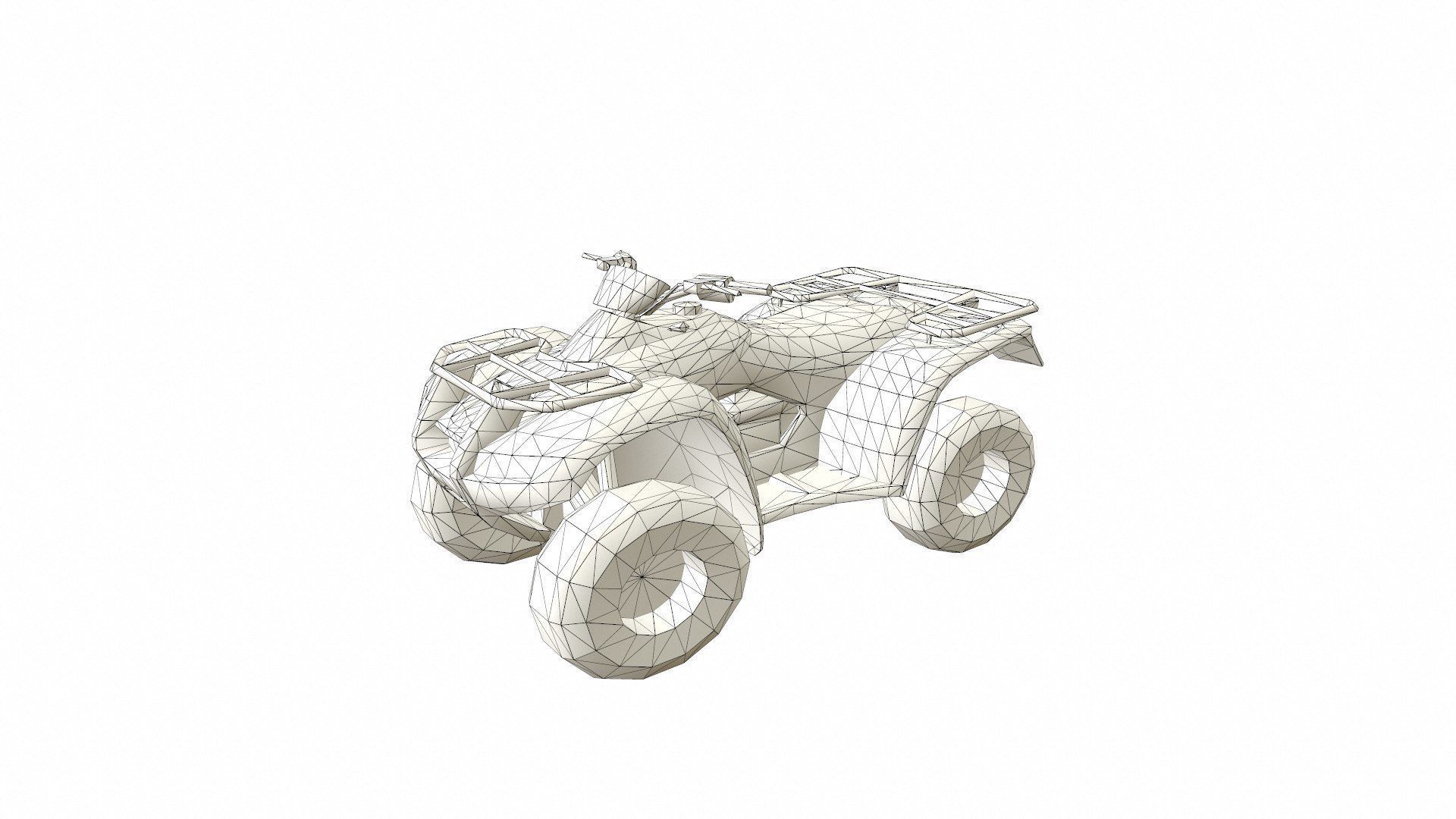 ATV Motorcycle free VR / AR / low-poly 3D model | CGTrader