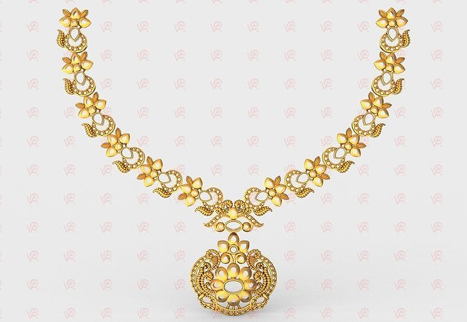 Necklaces Longchain Locket Pendant 3D model 3D printable | CGTrader