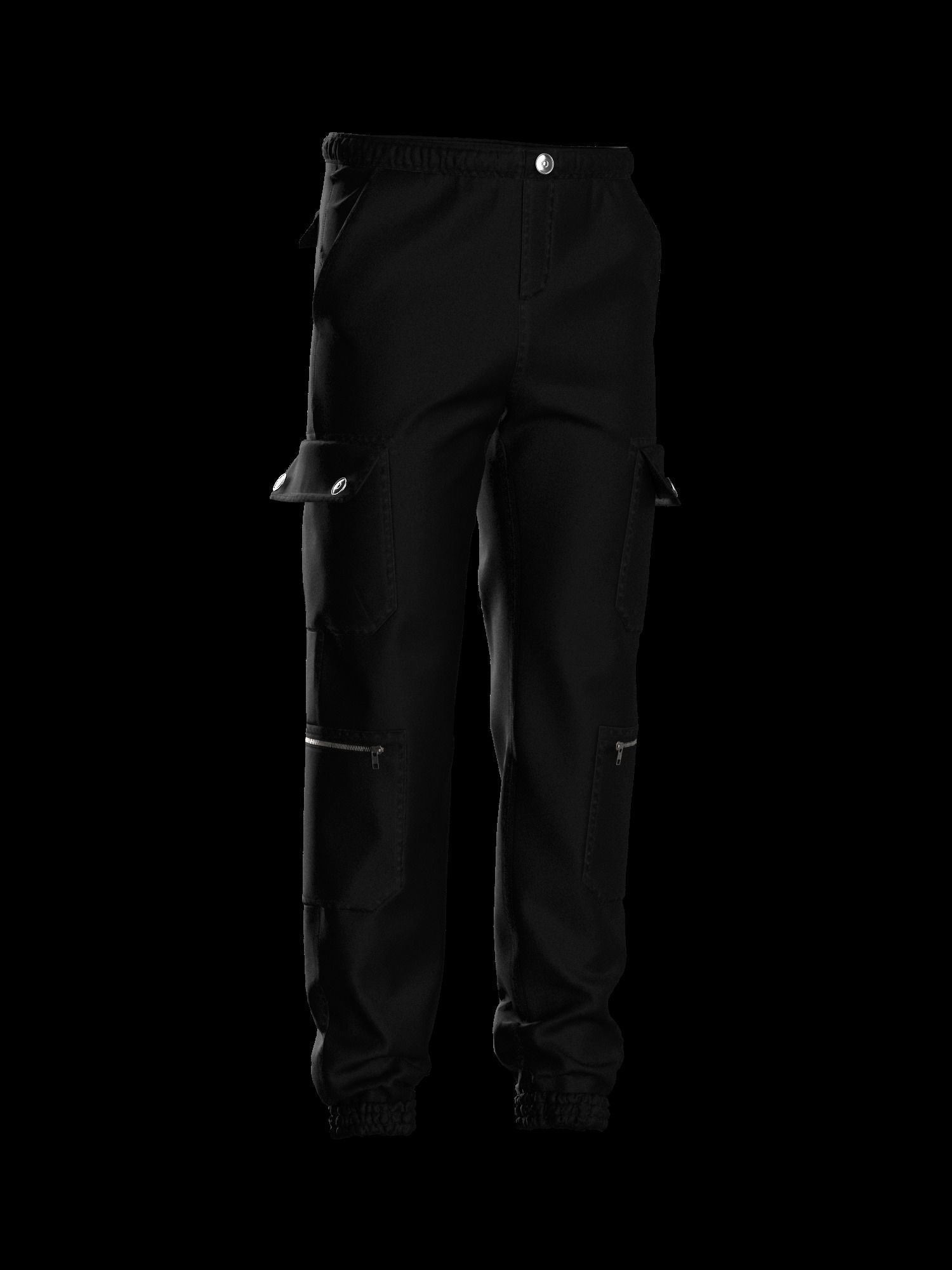 Male cargo pant 3D model animated rigged | CGTrader