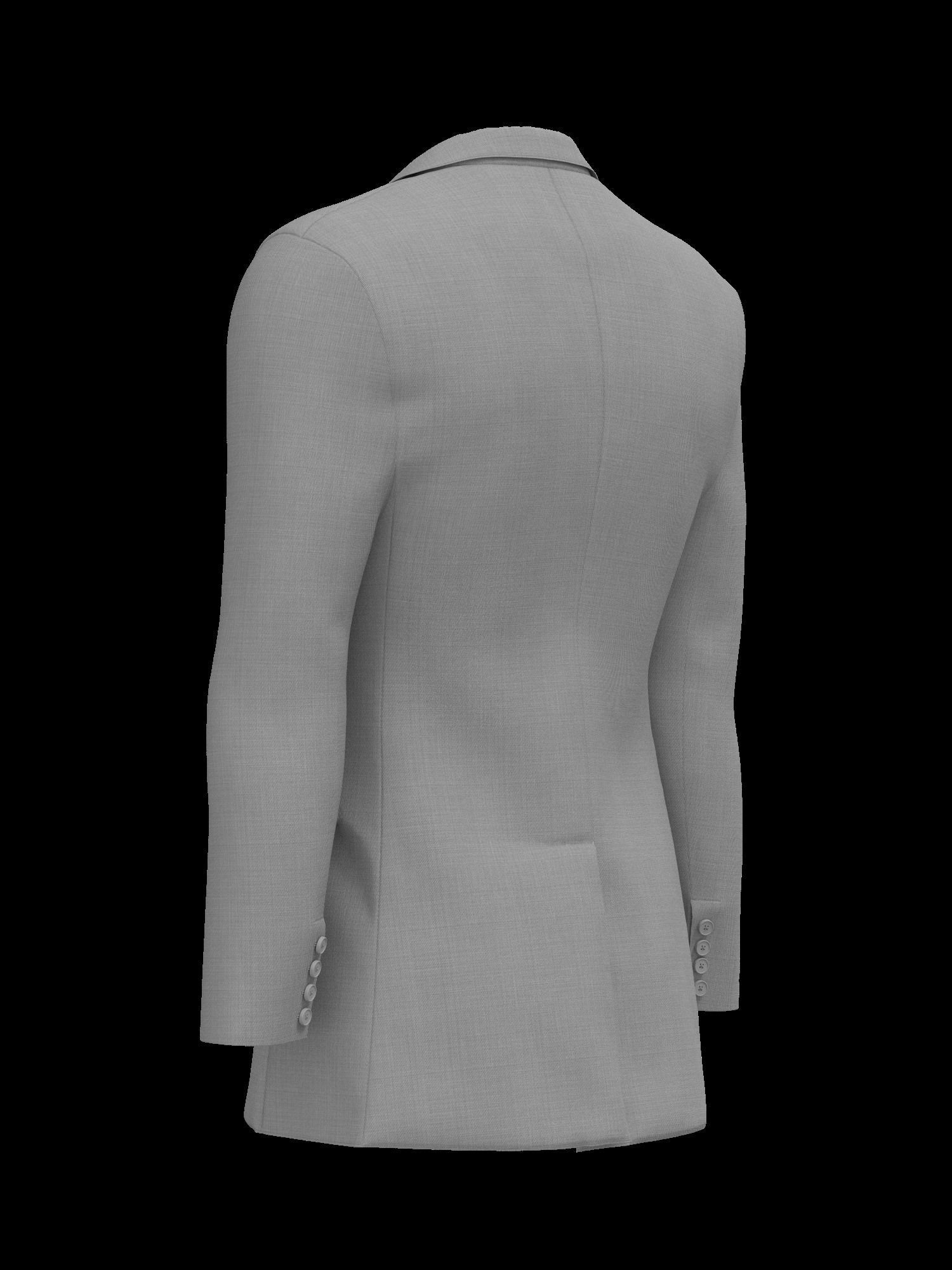 Male blazer jacket 3D model animated | CGTrader