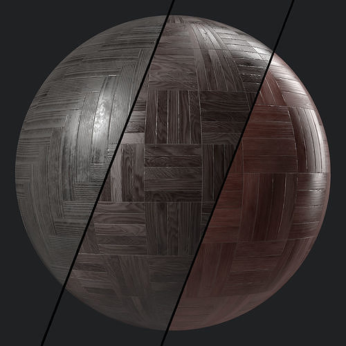 Texture Parquet Materials 41- Parquet By Old Wood - Seamless PBR 4k VR ...