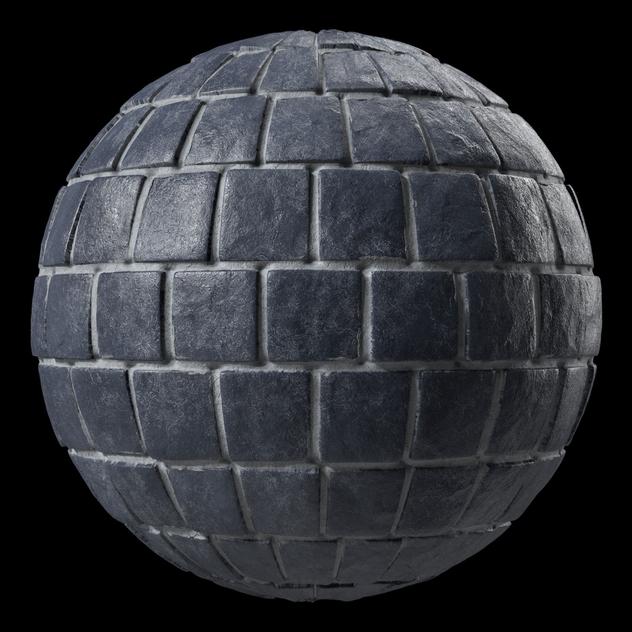 Texture Stone Wall Materials 83- Decorative Slat Stone wall Pbr ...