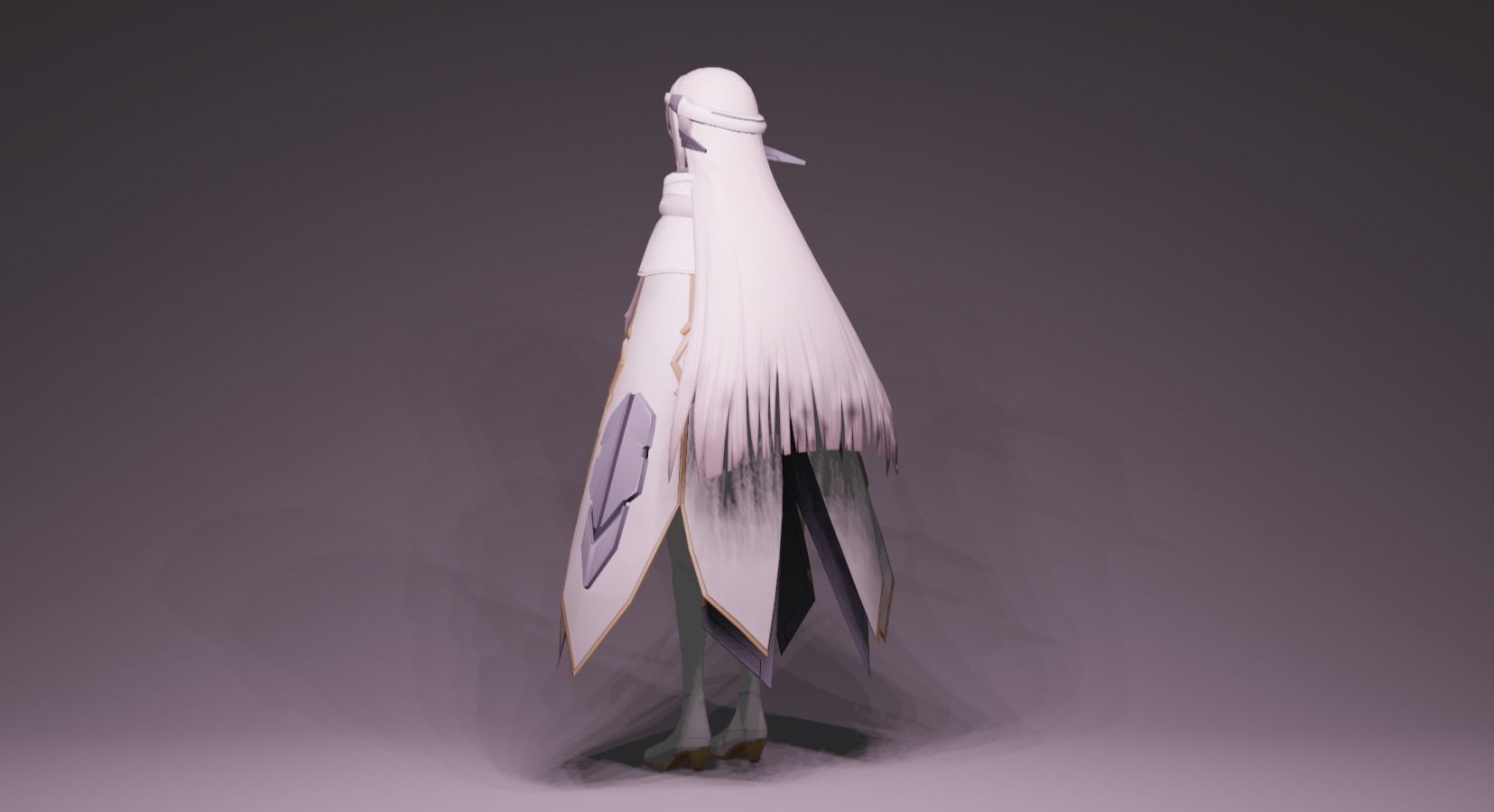 Anime Character - AL Renee 3D model | CGTrader