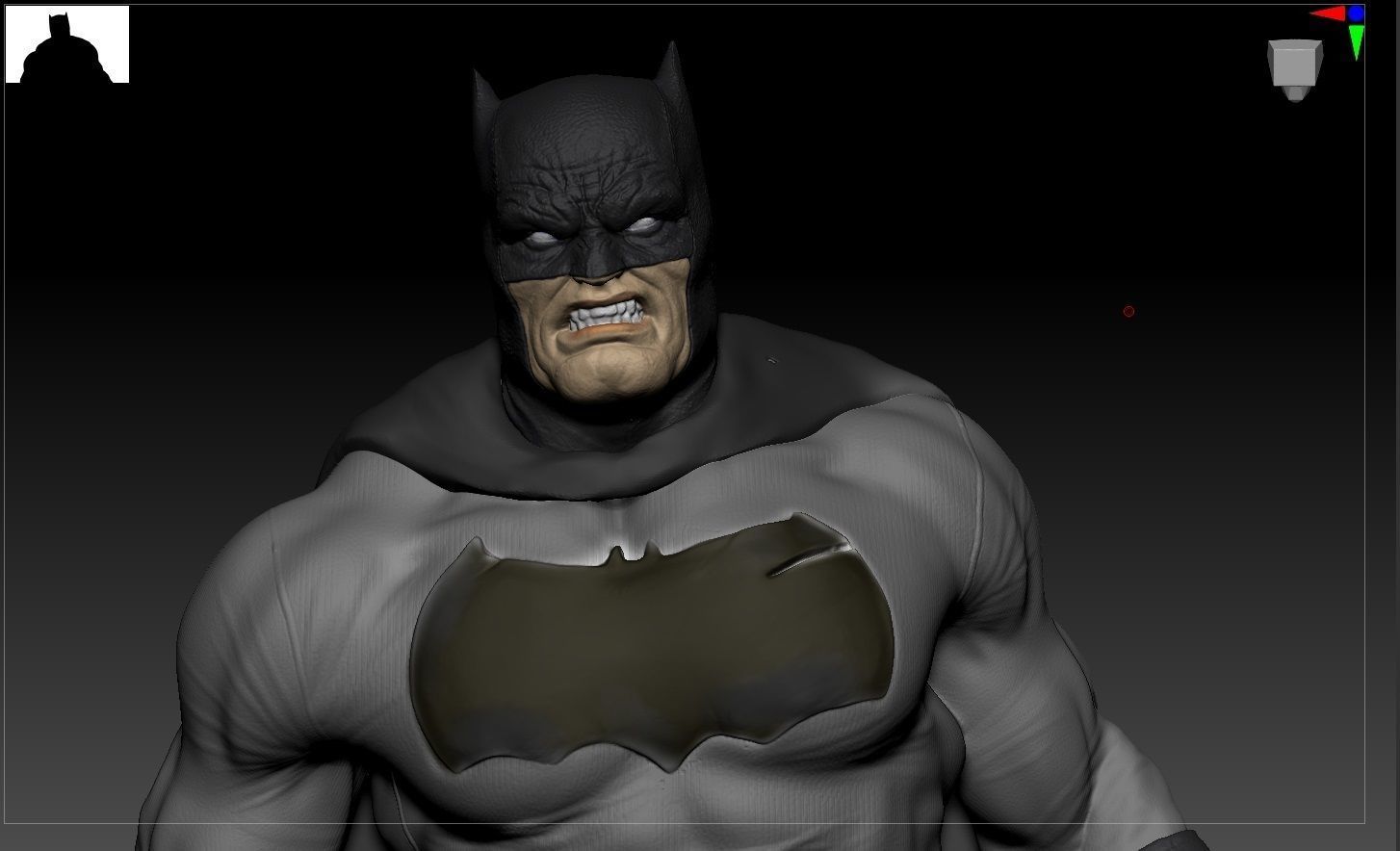 Dark Knight Returns Batman 3D model 3D printable | CGTrader