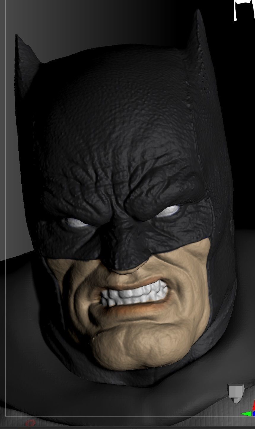 Dark Knight Returns Batman 3D model 3D printable | CGTrader
