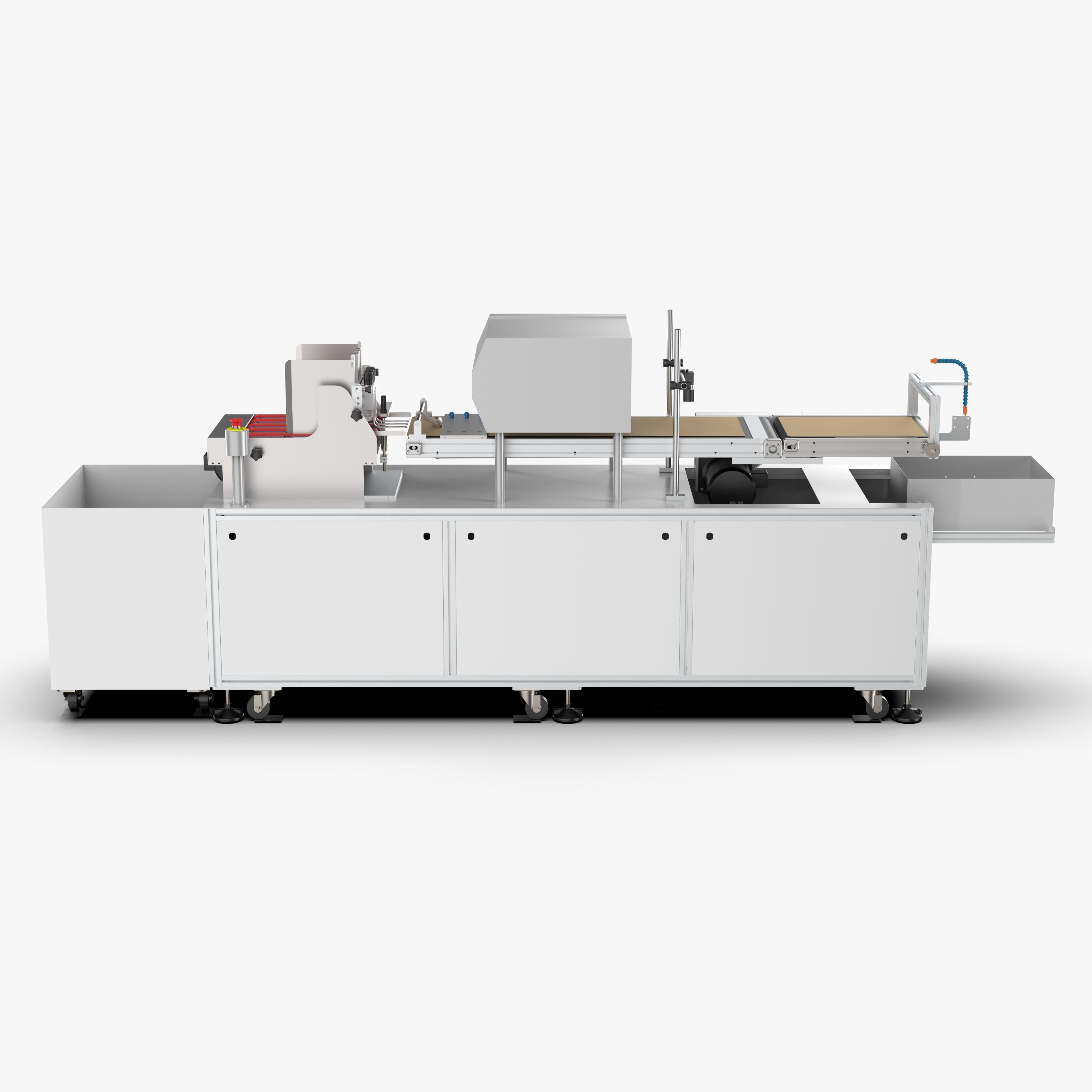 Automatic Carton QR Code Visual Inspection Assembly Line 3D model ...