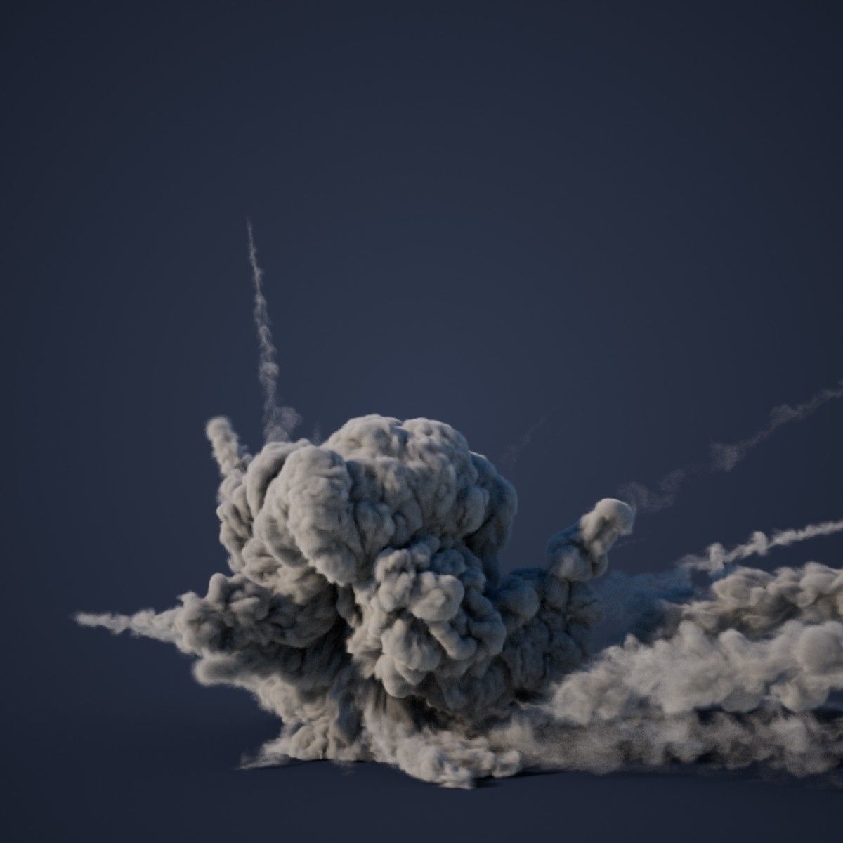 VDB Animated Explosion 16 vol1 3D model animated | CGTrader