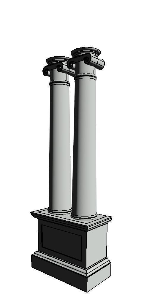 classic column parametric free 3D model | CGTrader
