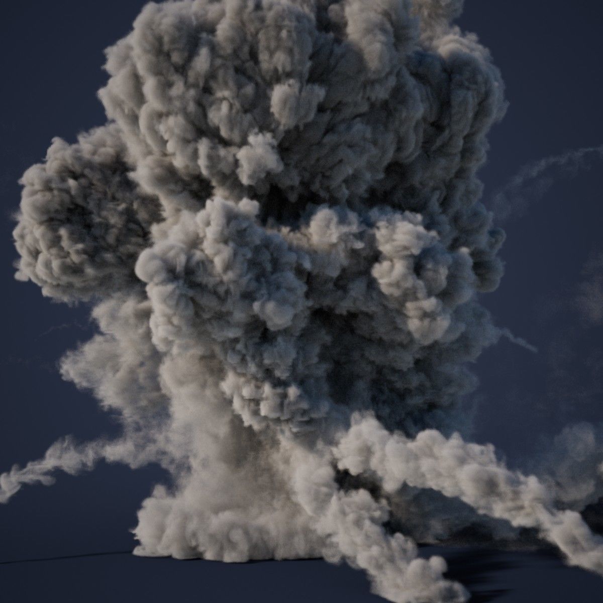 VDB Animated Explosion 11 vol1 3D model animated | CGTrader