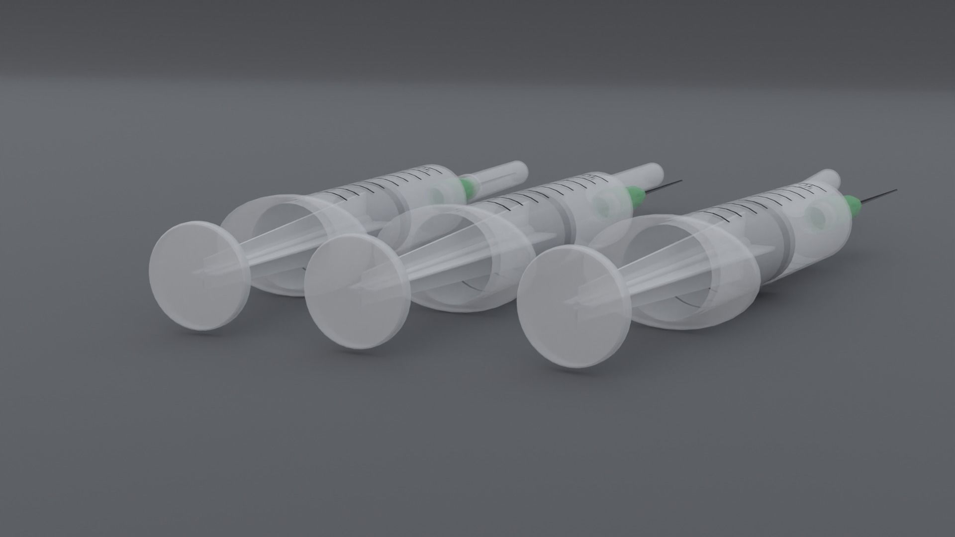 Syringe free VR / AR / low-poly 3D model | CGTrader