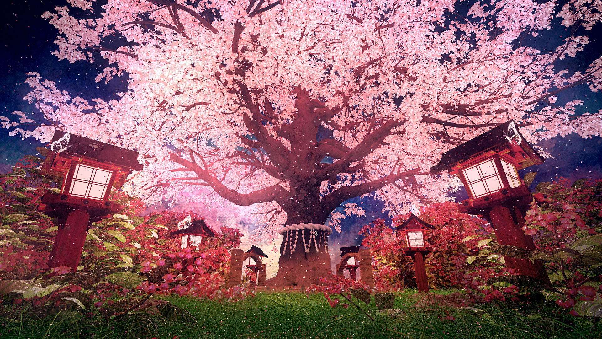 Sakura Cherry Tree 3D model | CGTrader