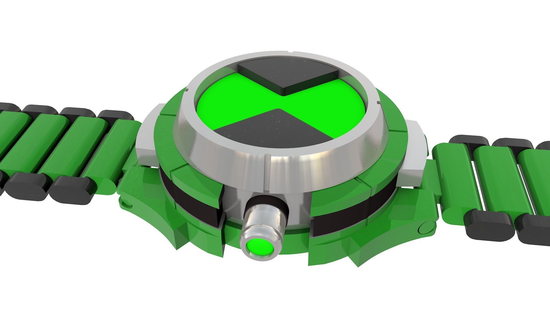 Ben 10 Omnitrix - Flexible Strap STL 3D model 3D printable | CGTrader