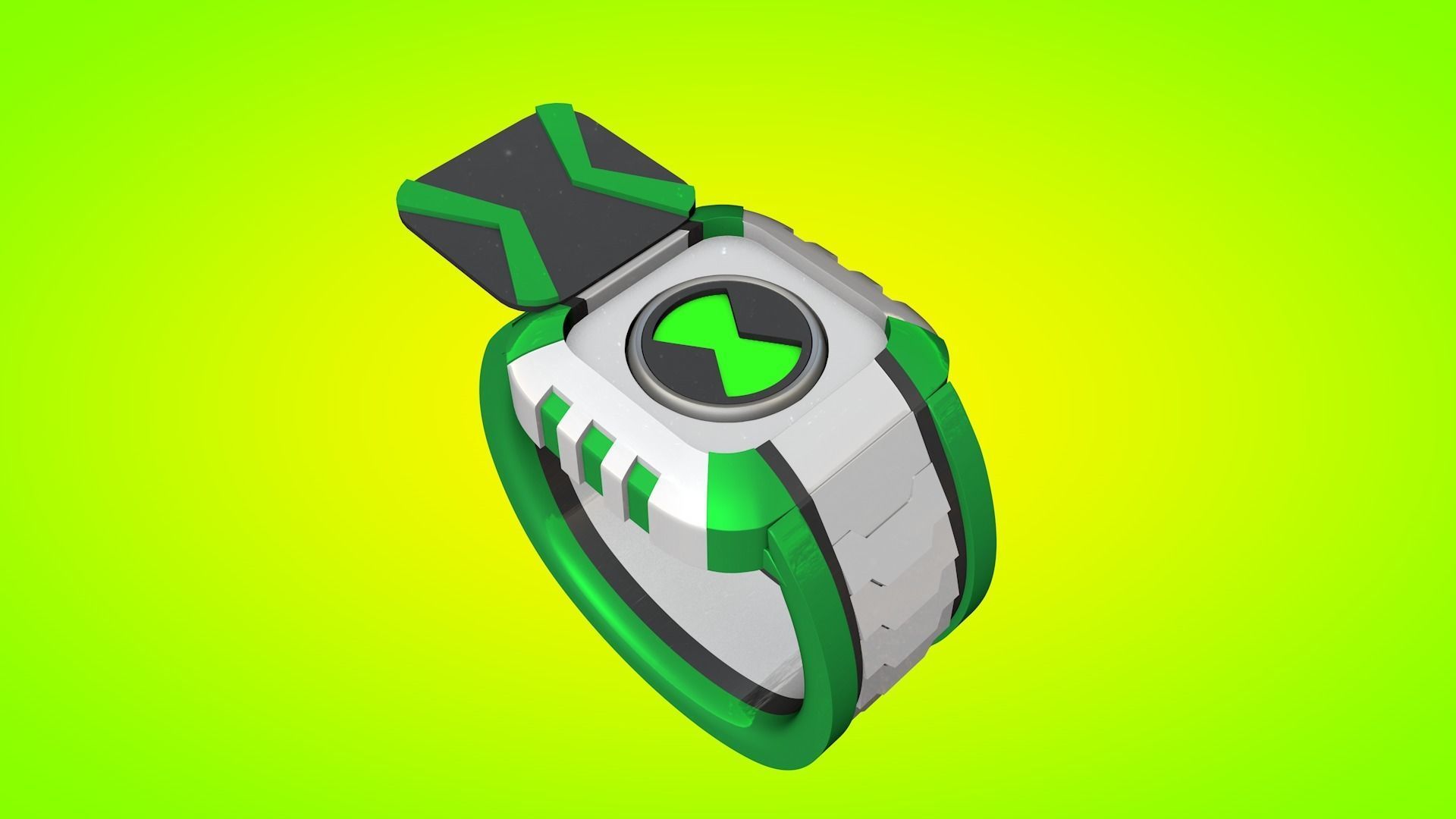 Ben 10 Omniverse Omnitrix - 3d Printable STL 3D model 3D printable ...
