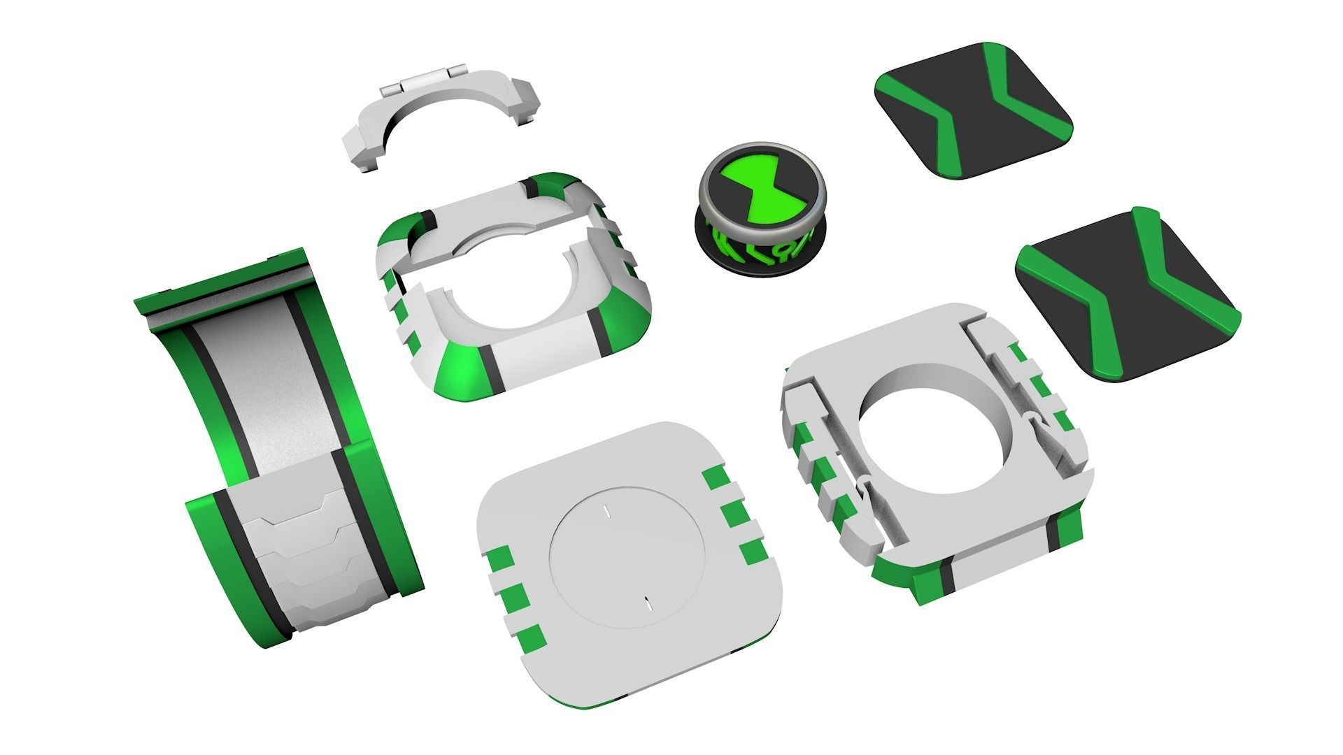 Ben 10 Omnitrix - Omniverse Working 3d Model 3D model 3D printable ...
