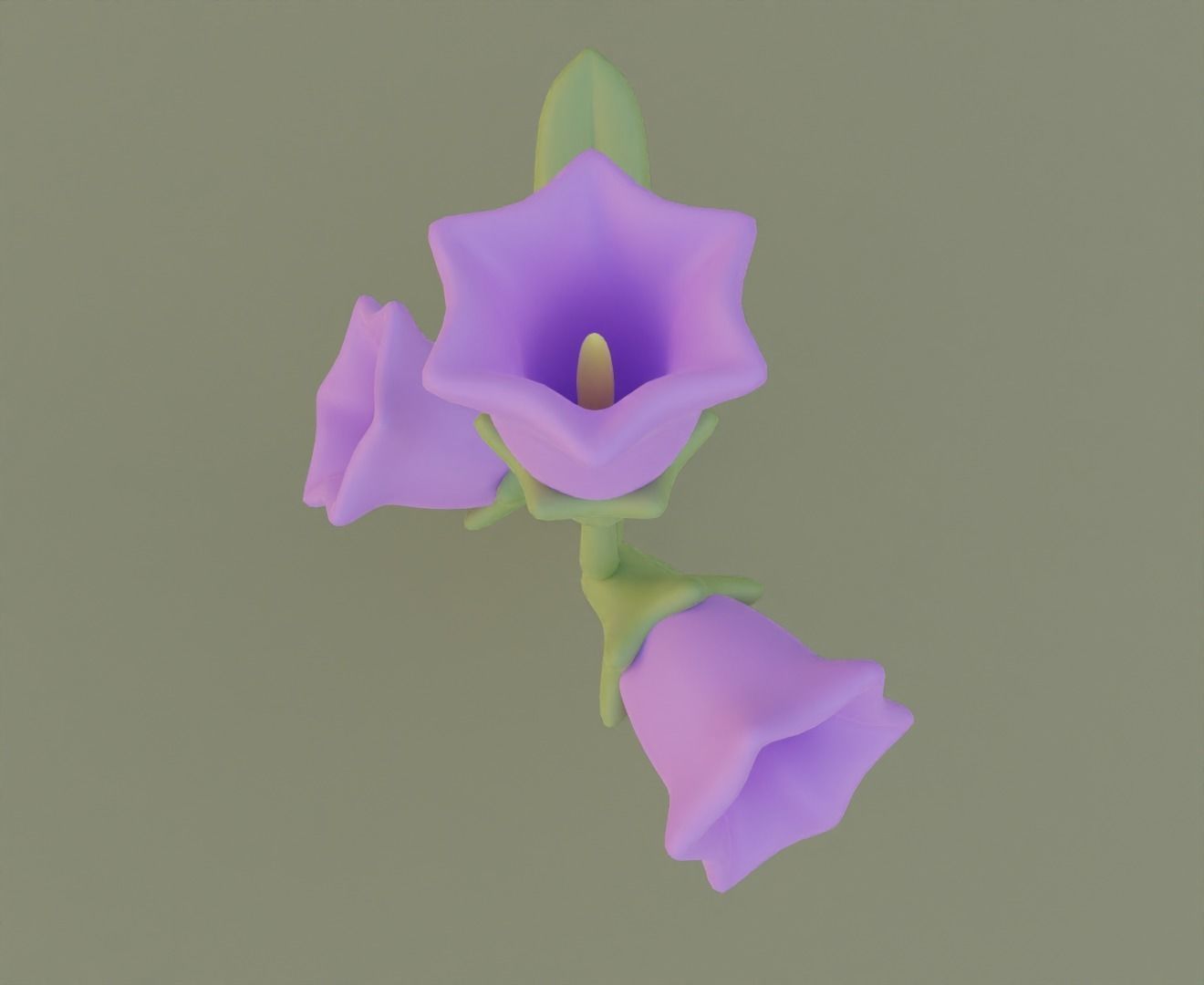 Flower bell 3D model for 3D print 3D model 3D printable | CGTrader