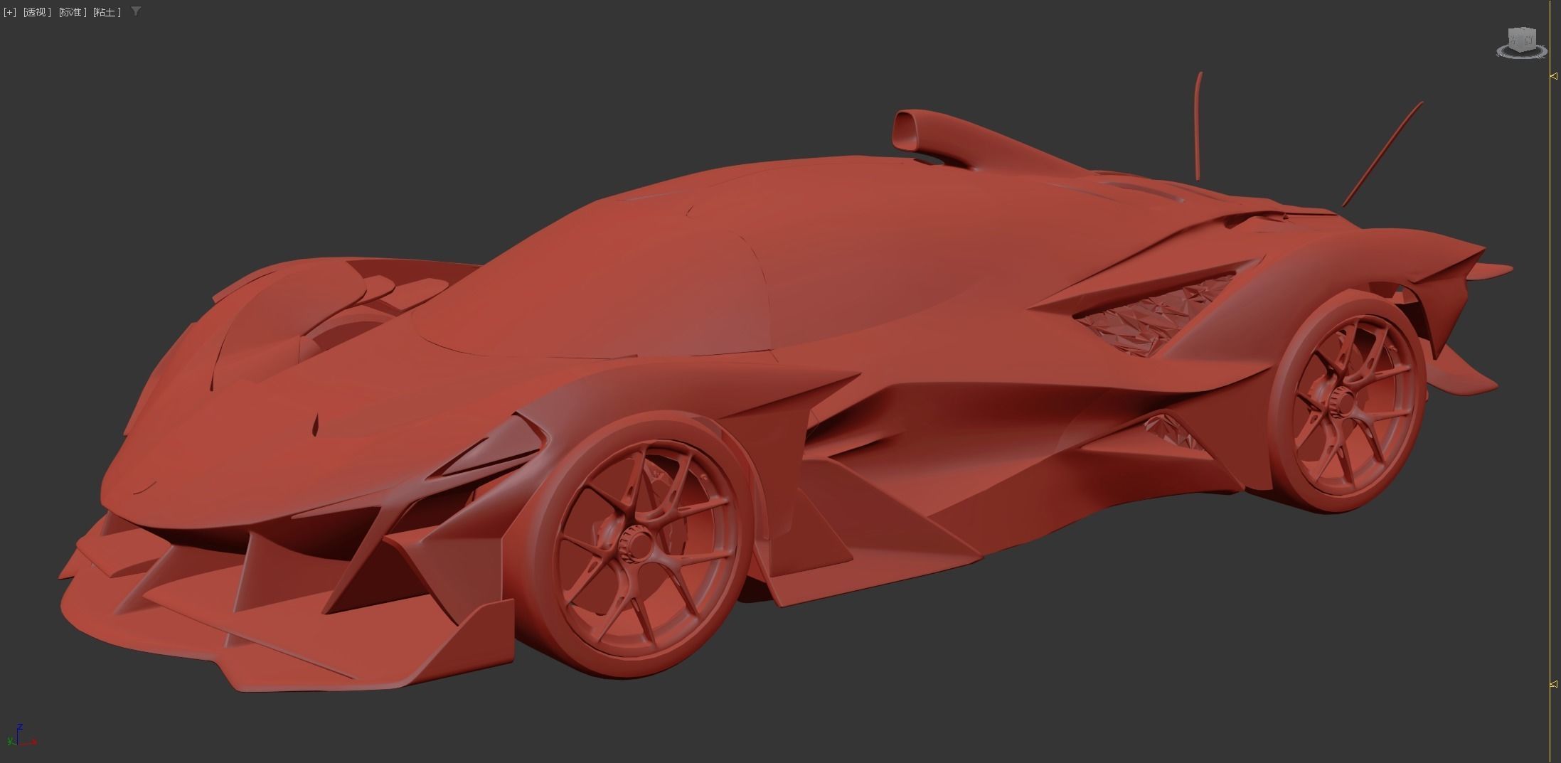 Apollo EVO Super Car 3D model | CGTrader