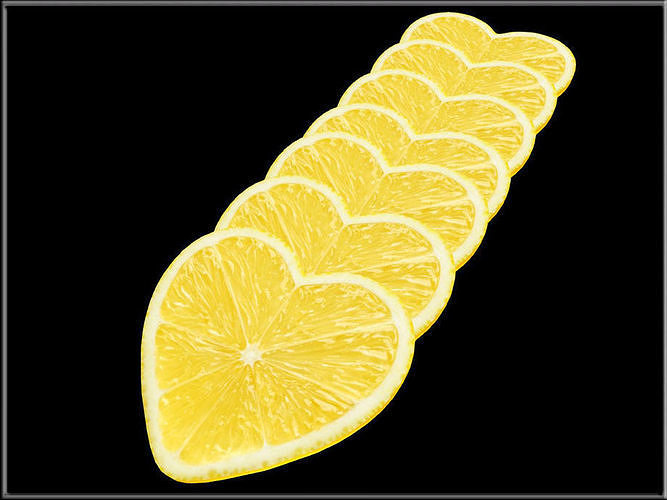3D model Heart shaped Lemon - All in One VR / AR / low-poly | CGTrader
