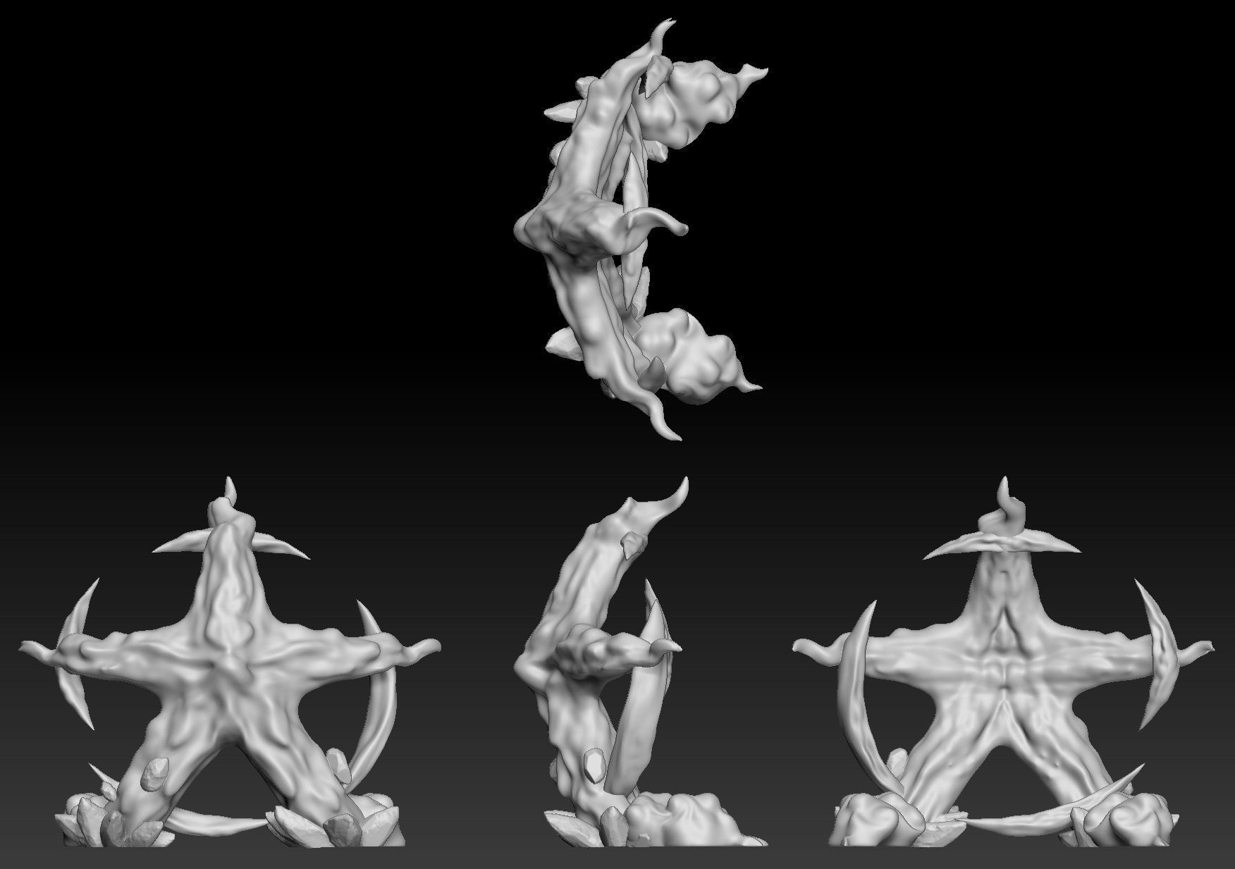 Pokemon Move Fire Blast 3D model 3D printable | CGTrader