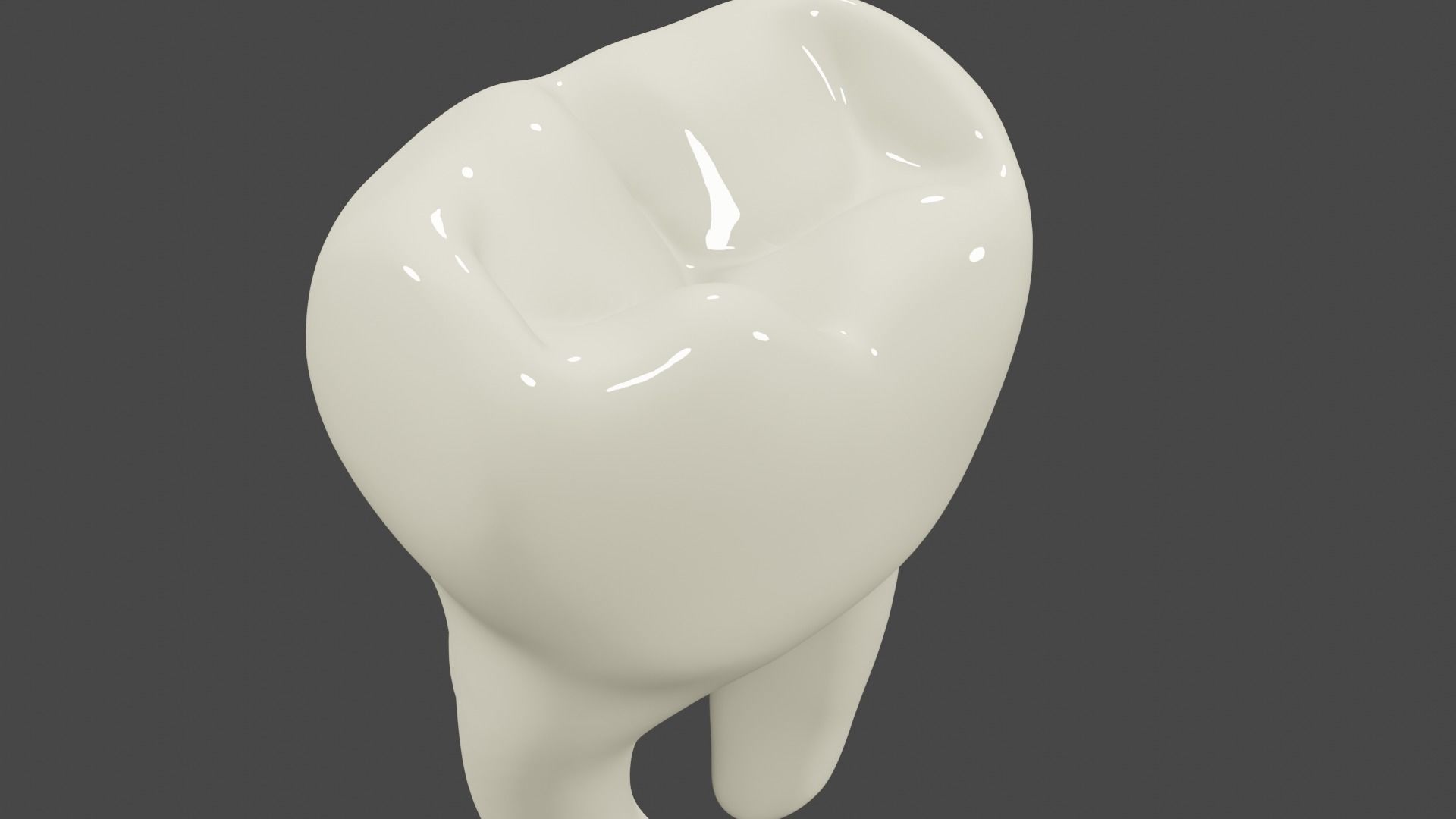 The human upper molar 3D model | CGTrader