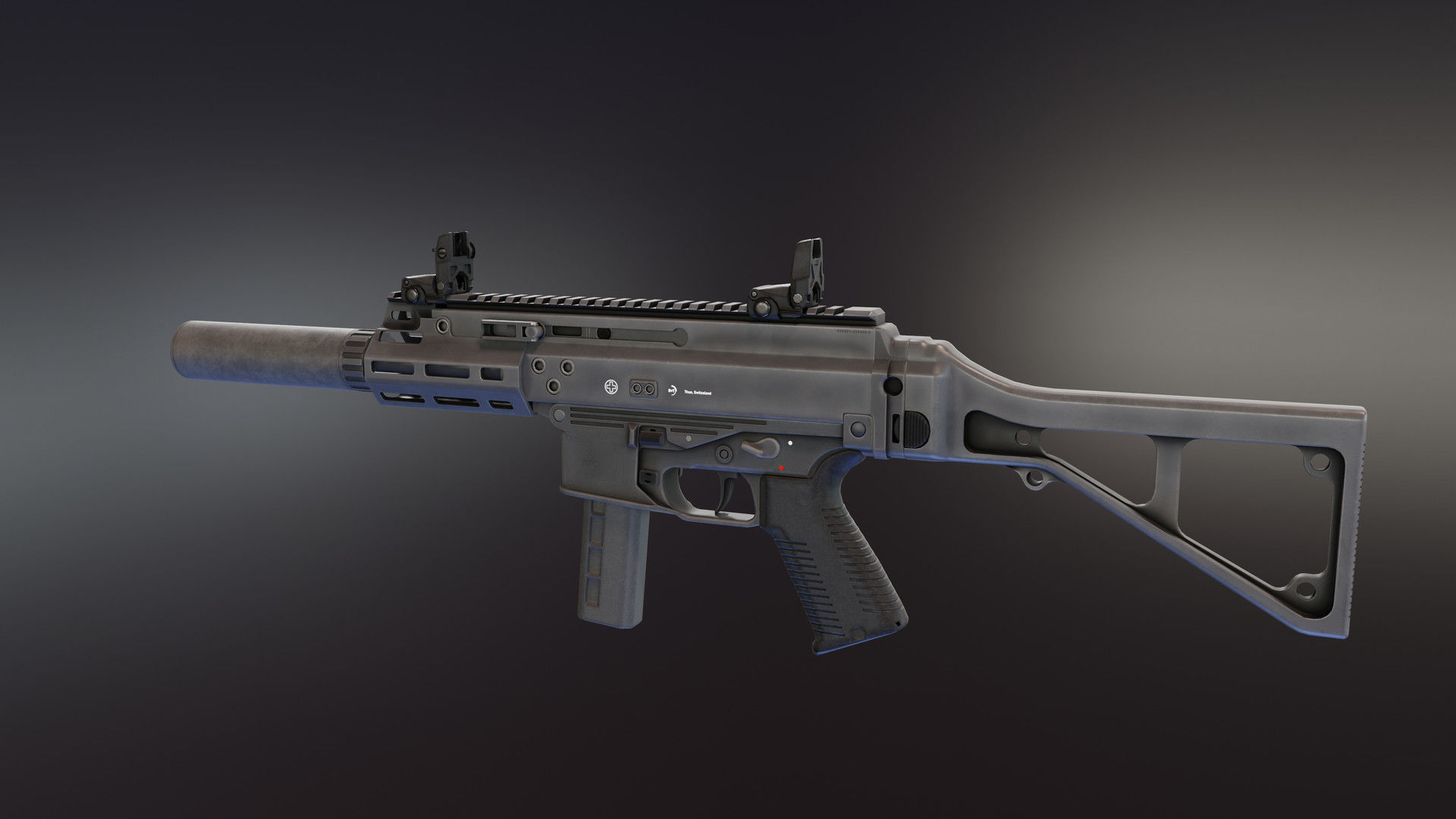3D model BT APC SMG VR / AR / low-poly | CGTrader