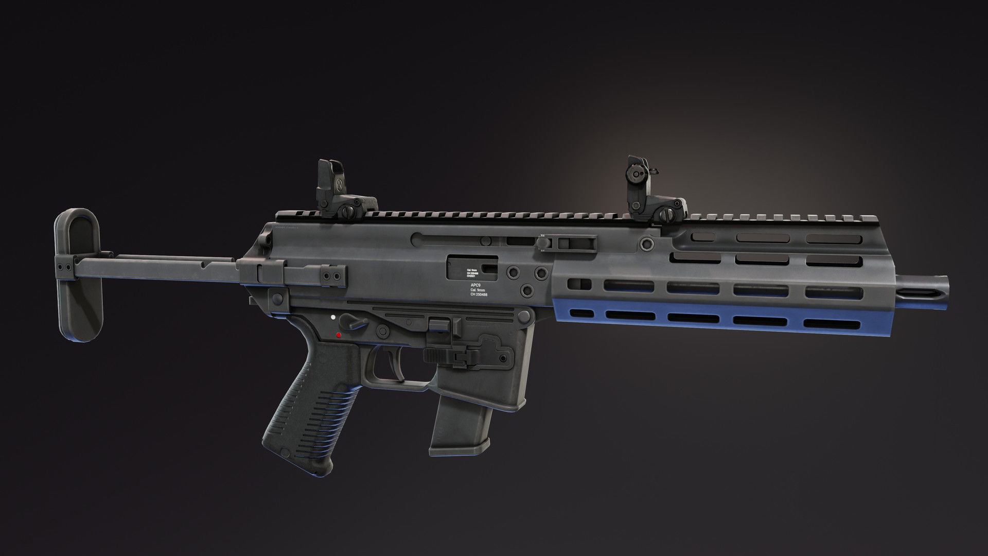 3D model BT APC SMG VR / AR / low-poly | CGTrader