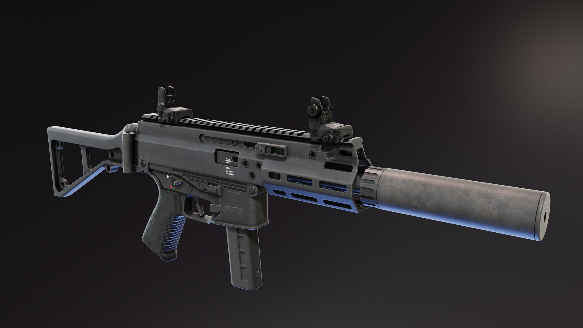 3D model BT APC SMG VR / AR / low-poly | CGTrader