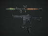 3D model Realistic Weapons Collection VR / AR / low-poly | CGTrader