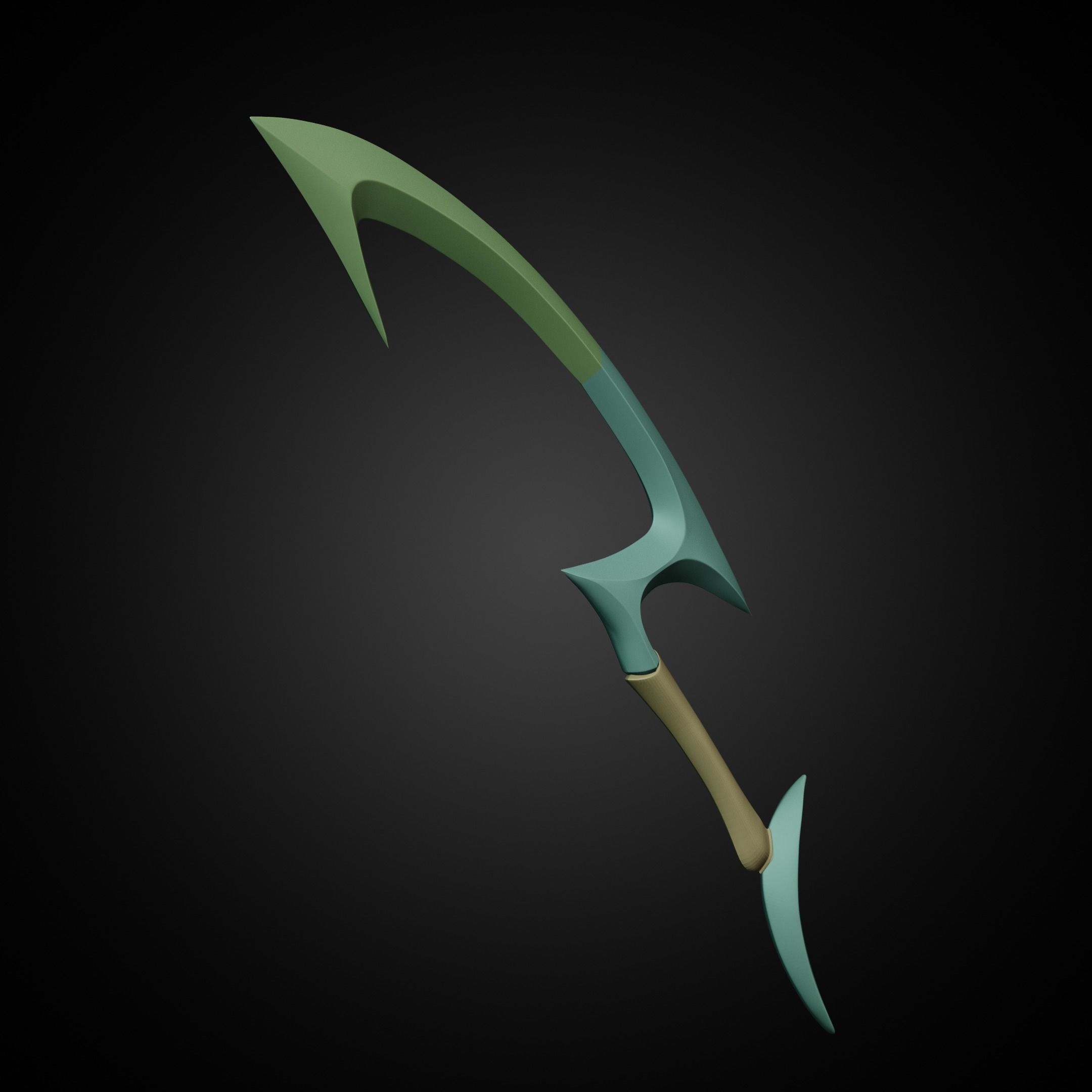League of Legends Diana Crescent Moonblade for Cosplay 3D model 3D ...