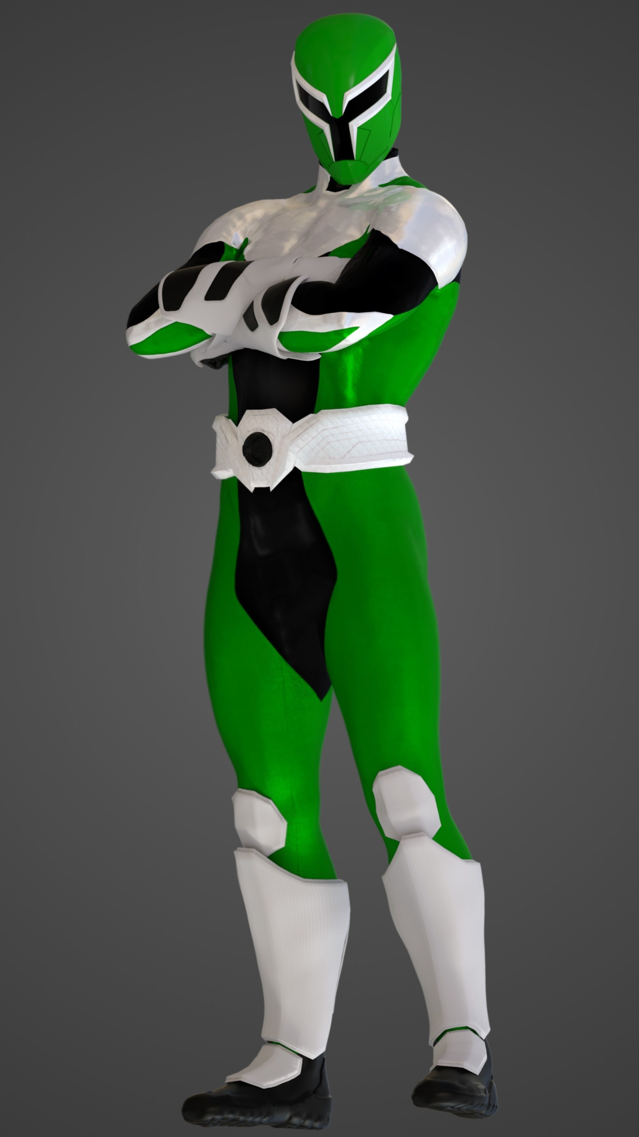 Super Sentai Team Of Heroes 3D model animated rigged | CGTrader