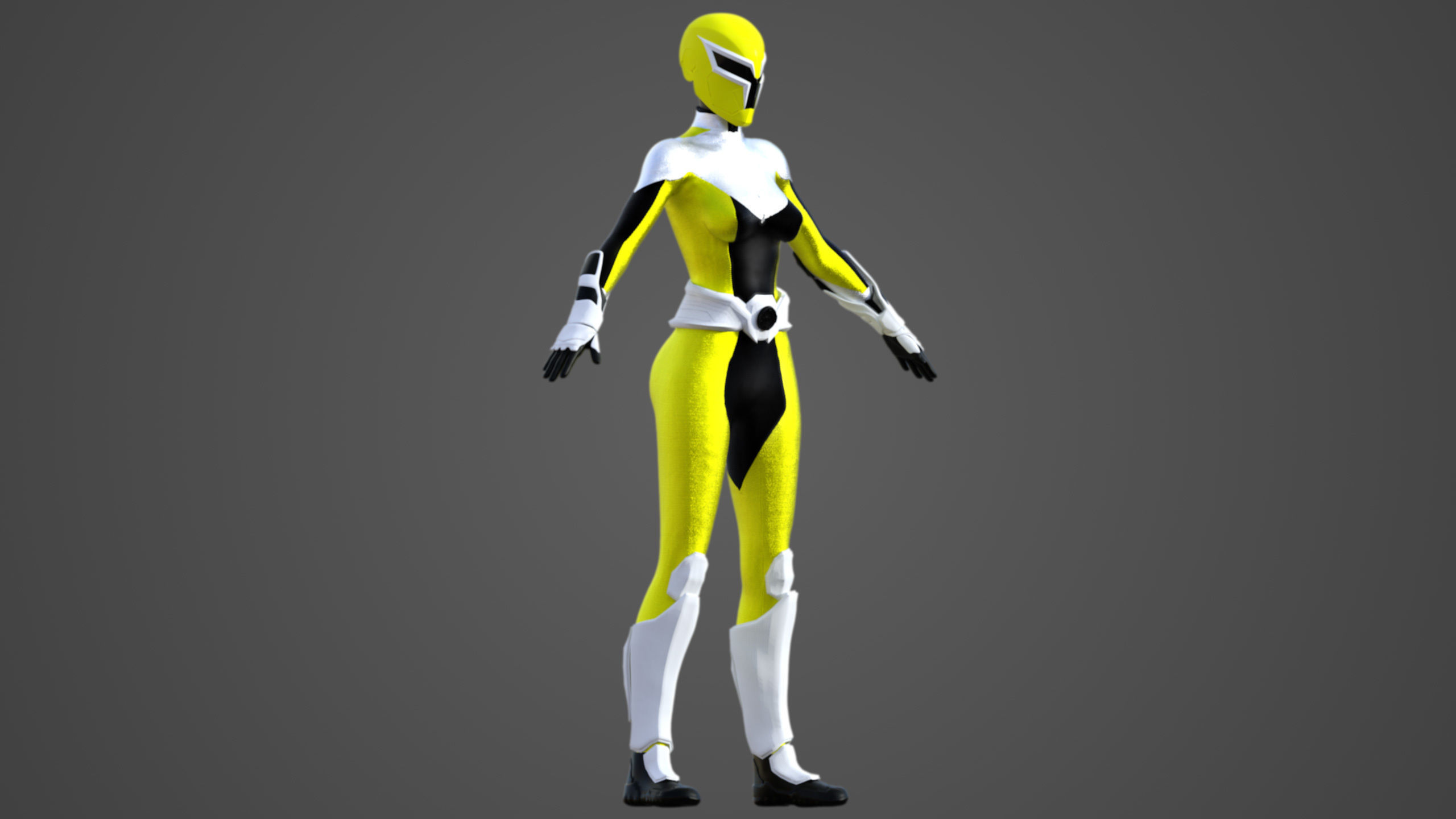 Super Sentai Team Of Heroes 3D model animated rigged | CGTrader