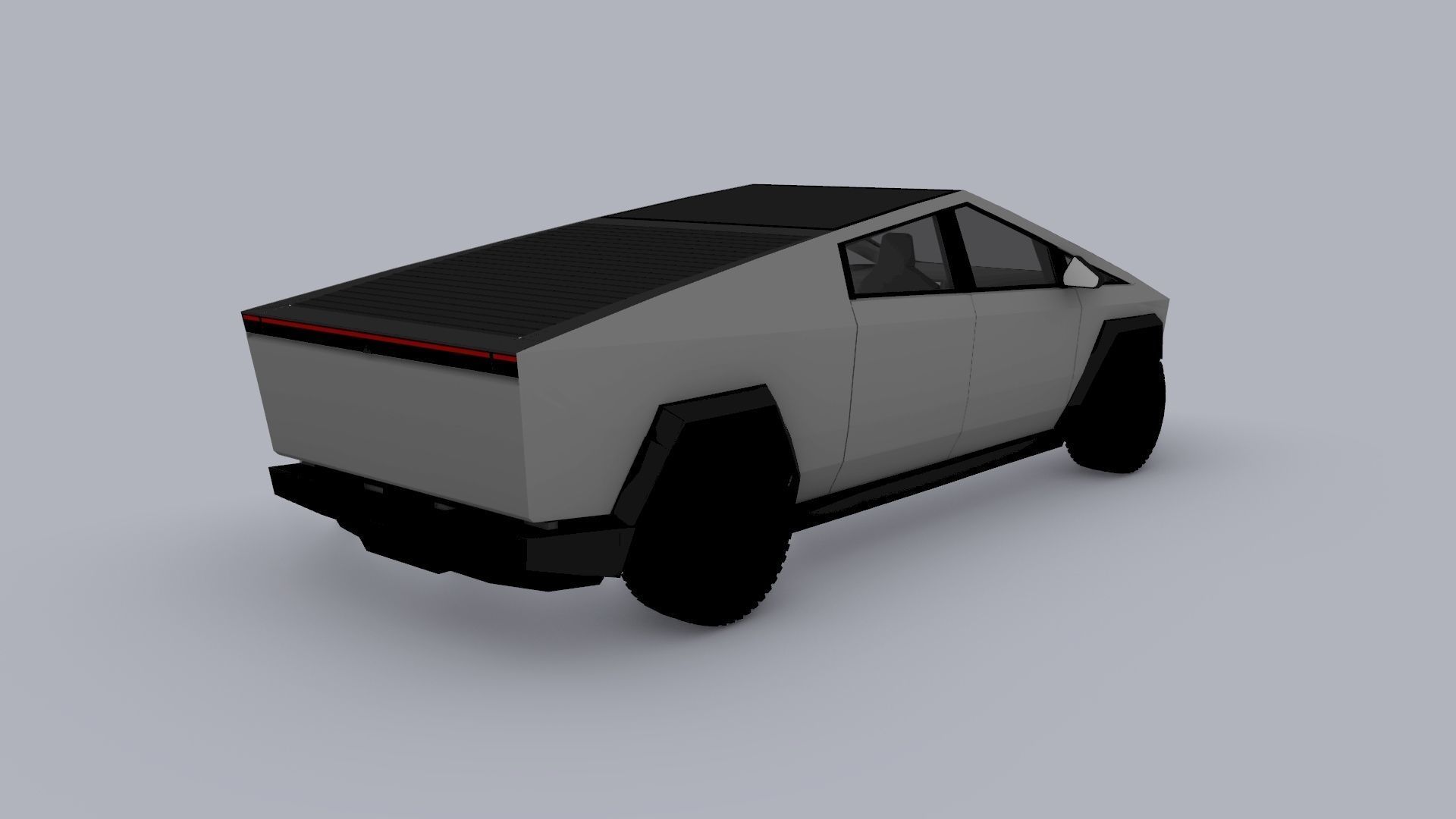 3D model Tesla Cybertruck 2025 VR / AR / low-poly | CGTrader