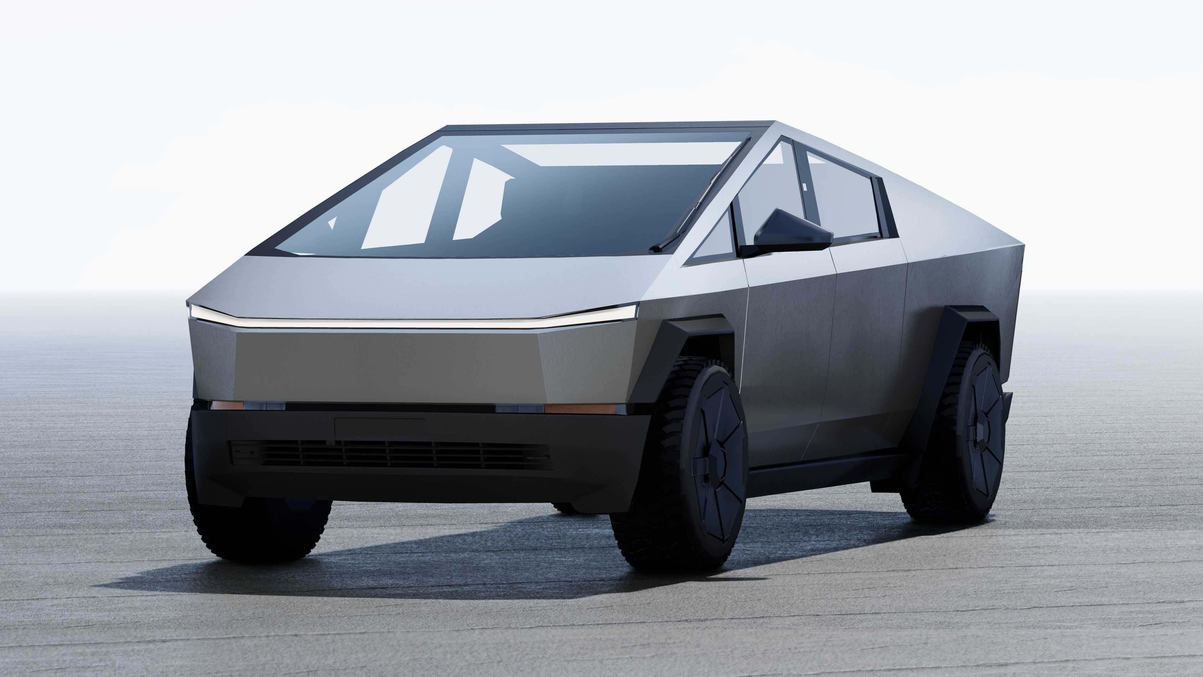 3D model Tesla Cybertruck 2025 VR / AR / low-poly | CGTrader