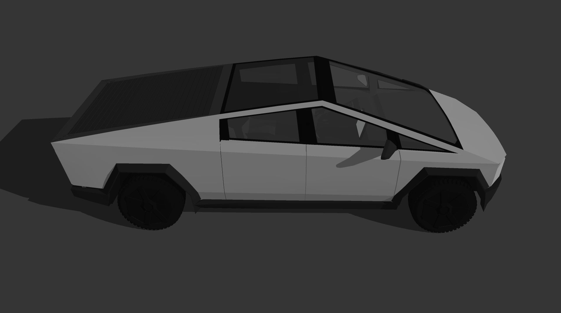 3D model Tesla Cybertruck 2025 VR / AR / low-poly | CGTrader
