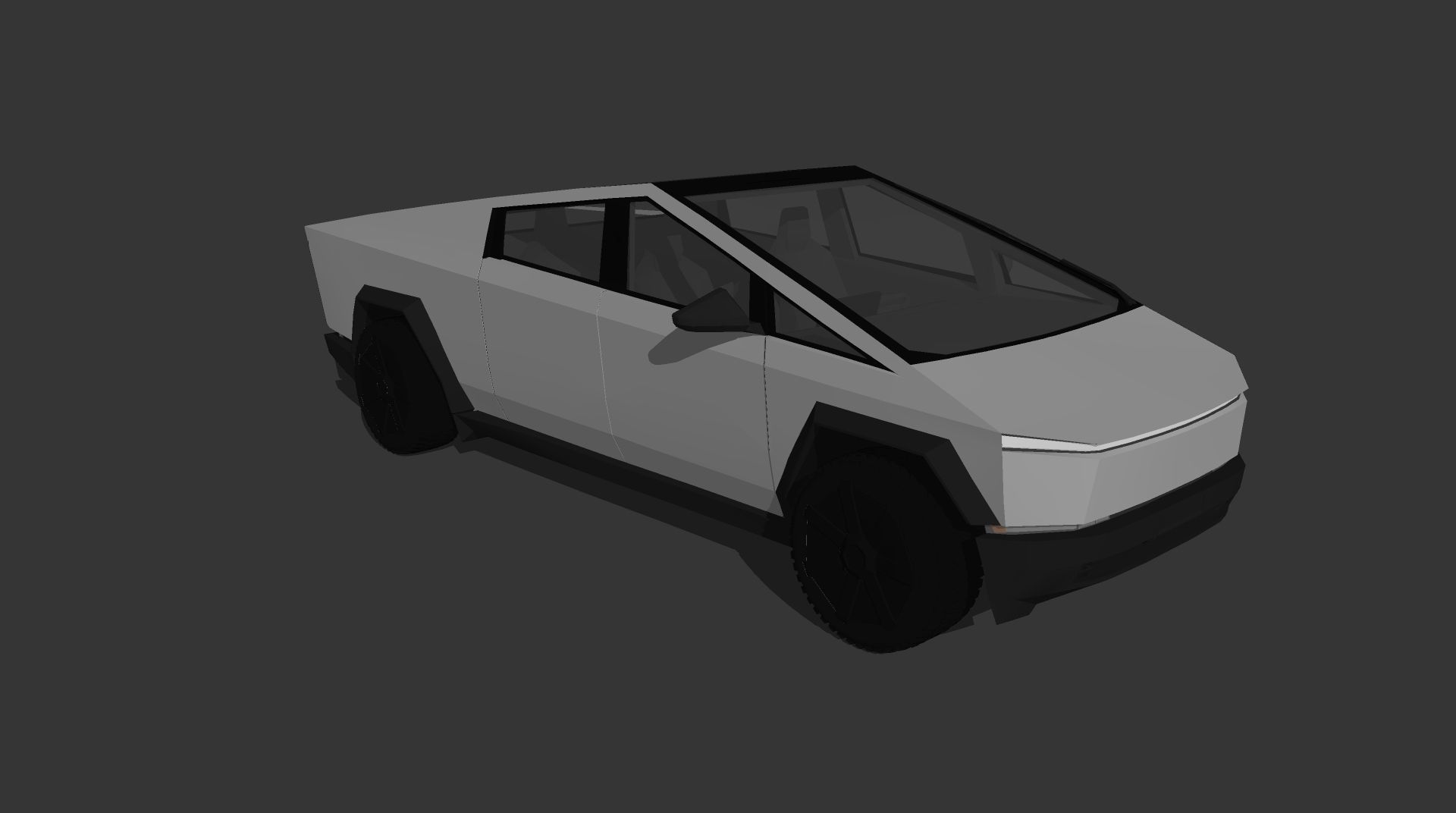 3D model Tesla Cybertruck 2025 VR / AR / low-poly | CGTrader